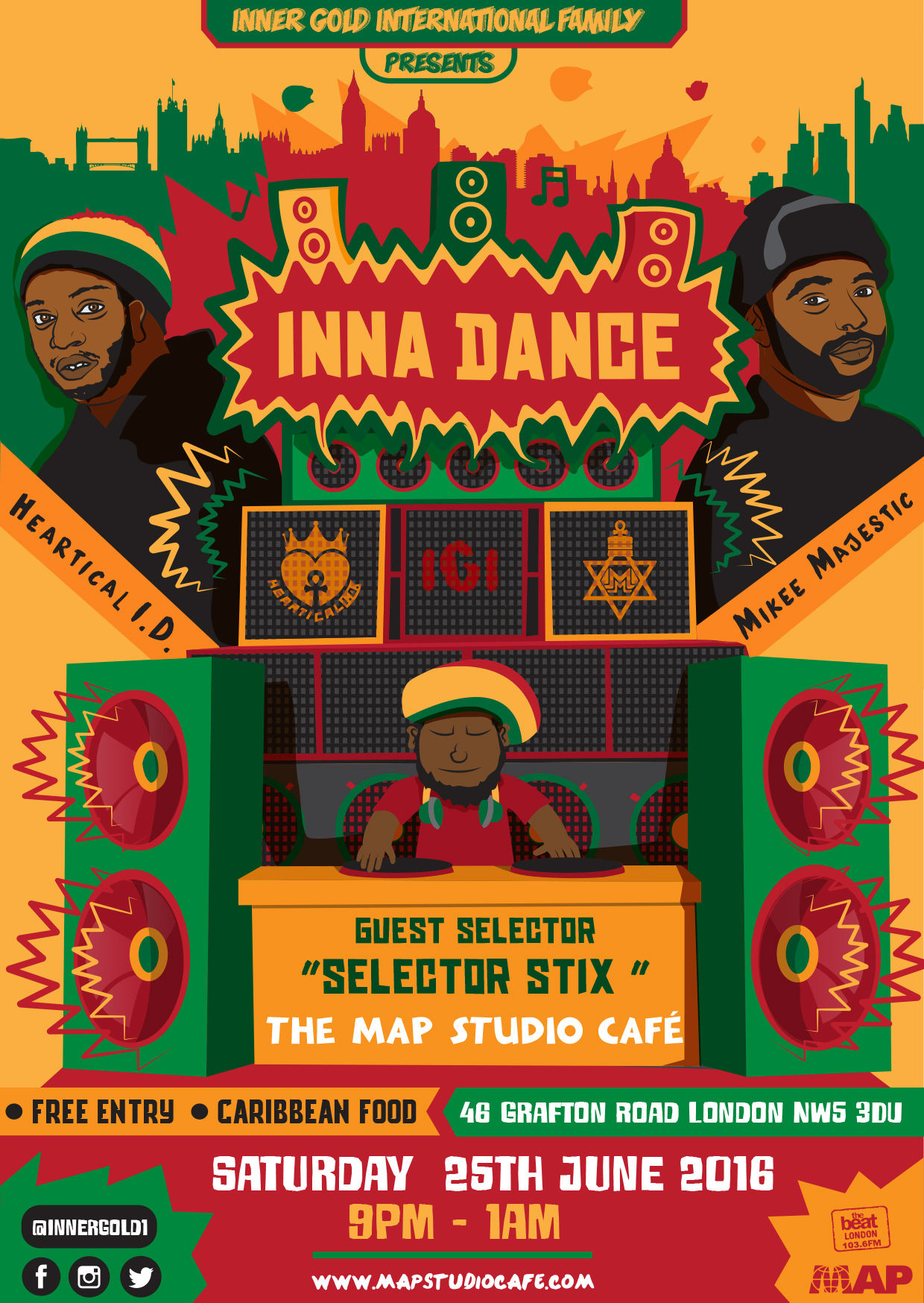 Inna Dance - MAP Studio Cafe, London