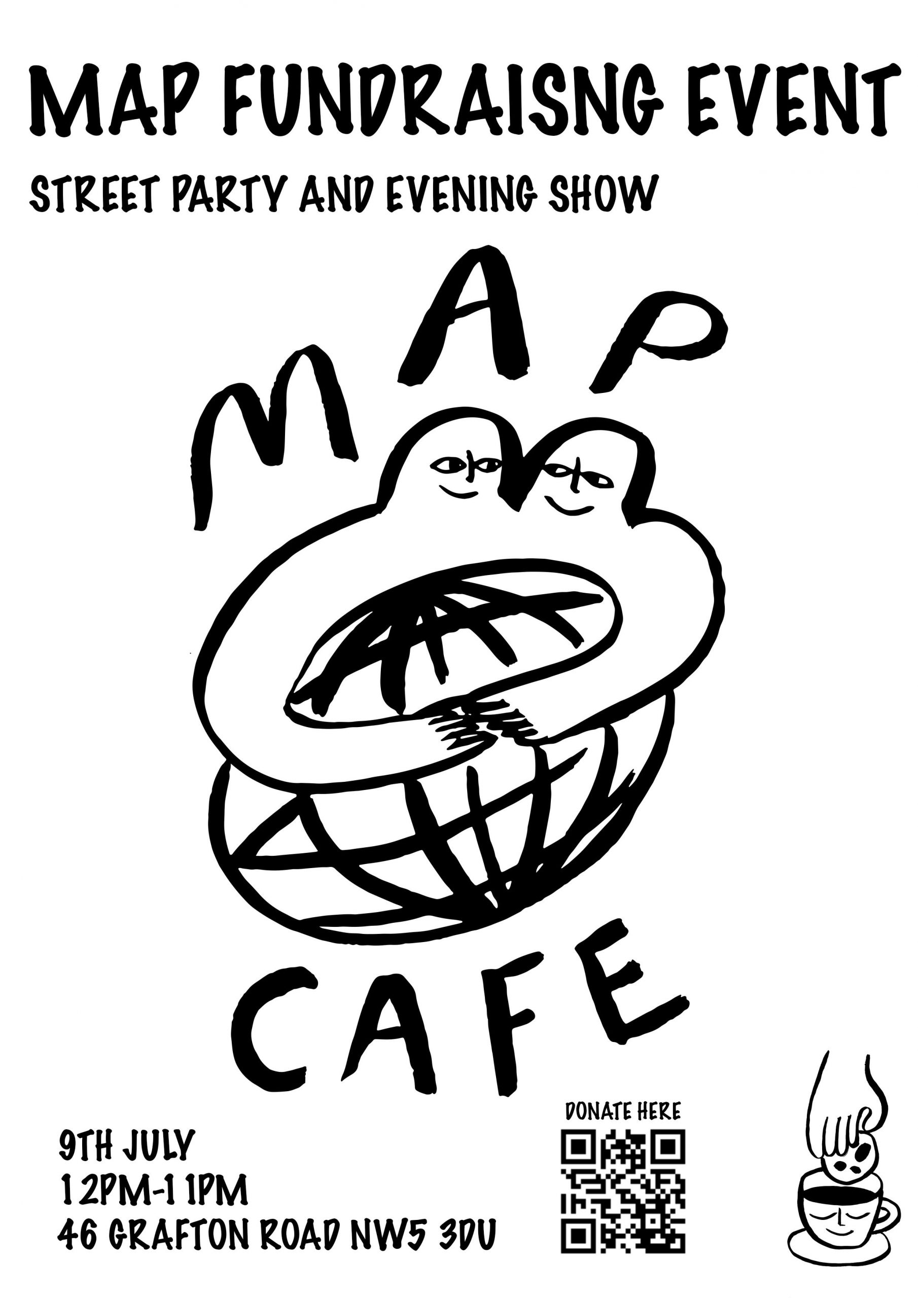 Map Fundraiser - MAP Studio Cafe, London