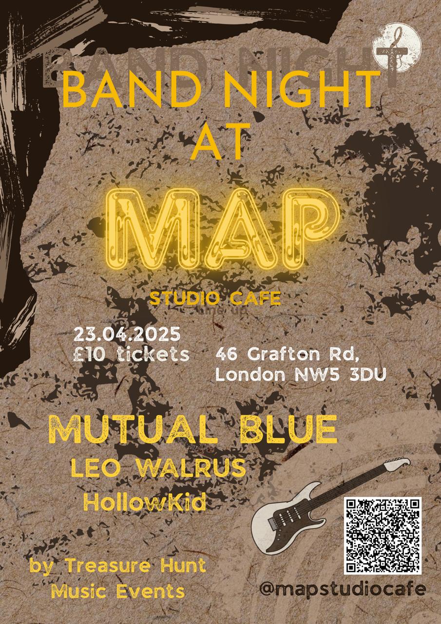 Band Night at MAP - MAP Studio Cafe, London